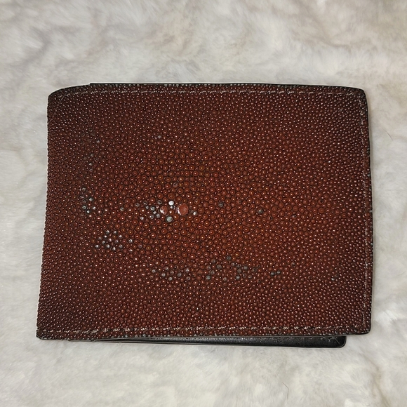 Tom Barrington | Accessories | Chocolate Brown Tom Barrington Stingray ...